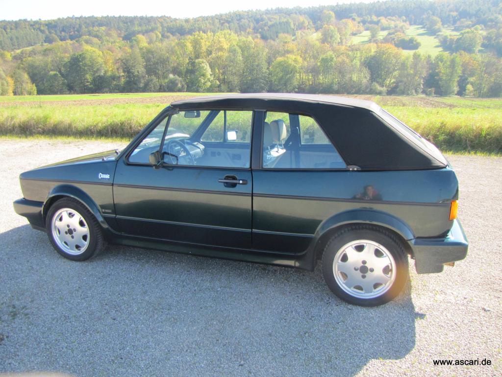 VW Golf 1 Cabrio Classicline | Bereits verkaufte Oldtimer und ...